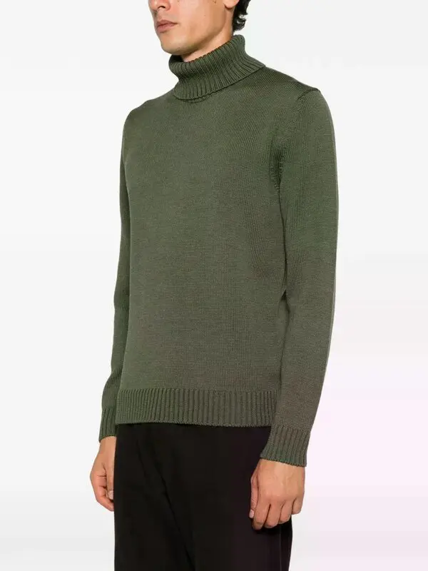 ZANONE Roll-neck Ribbed Sweater