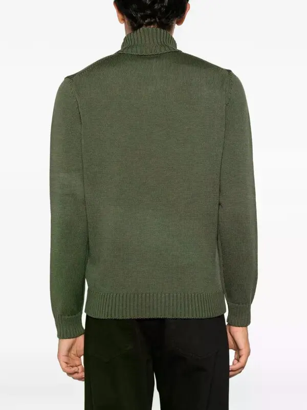 ZANONE Roll-neck Ribbed Sweater