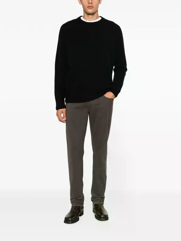 TRAMAROSSA Michelangelo Logo-patch Trousers
