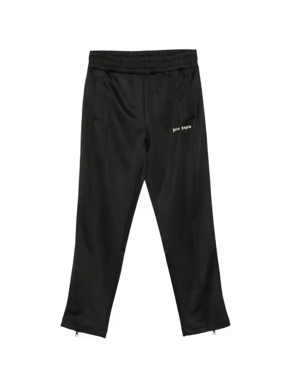 Palm Angels Logo-embroidered Track Pants - Black