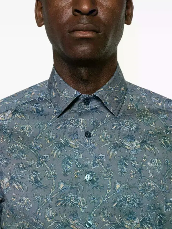 Etro Paisley-print Long-sleeve Shirt