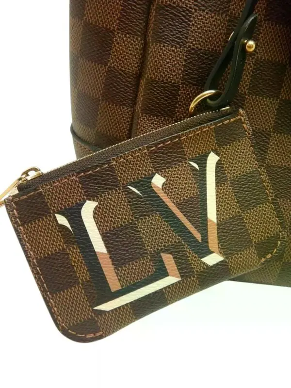 LOUIS VUITTON 2020 Damier Ebene Belmont Pm Satchel - Black