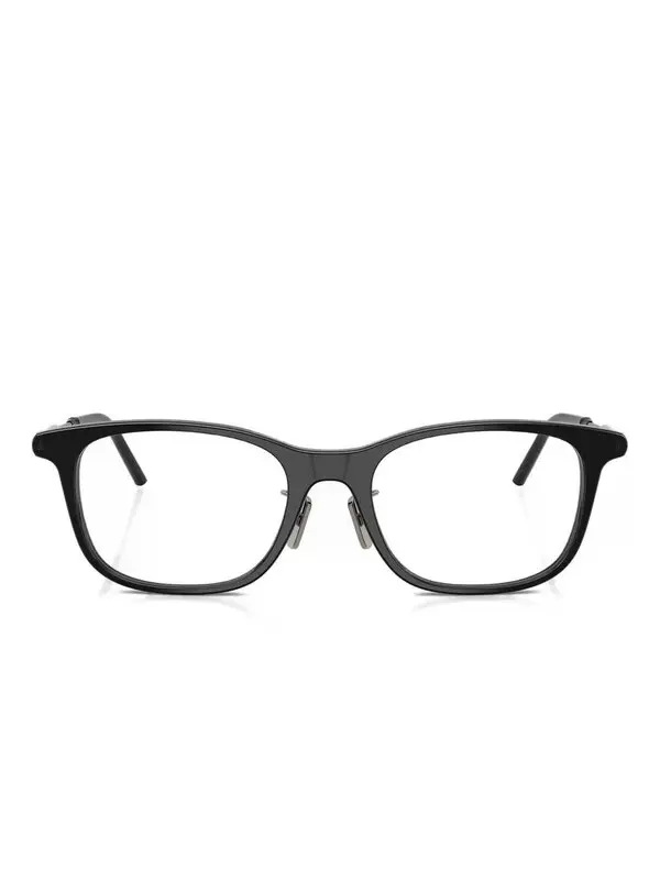Moncler Rectangle-frame Metal Glasses
