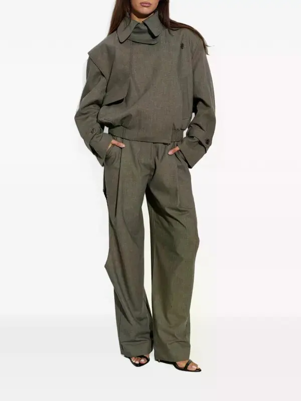 Christopher Esber Cropped Trench Jacket