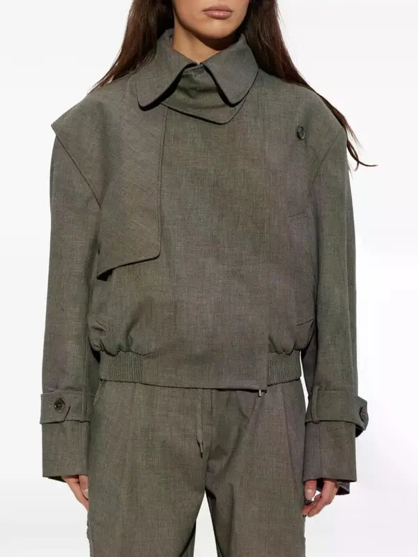 Christopher Esber Cropped Trench Jacket