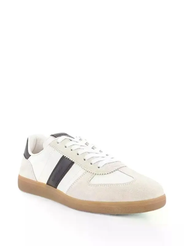 TOM FORD Archer Panelled Leather Sneakers