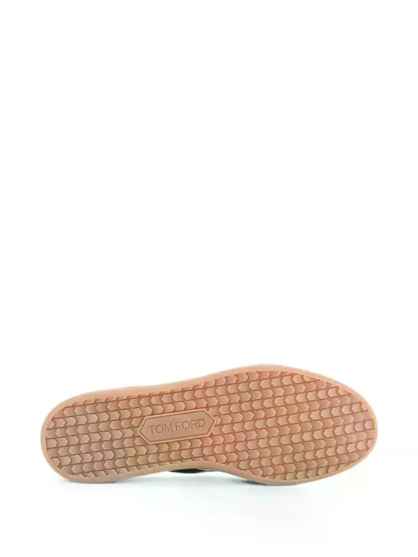 TOM FORD Archer Panelled Leather Sneakers