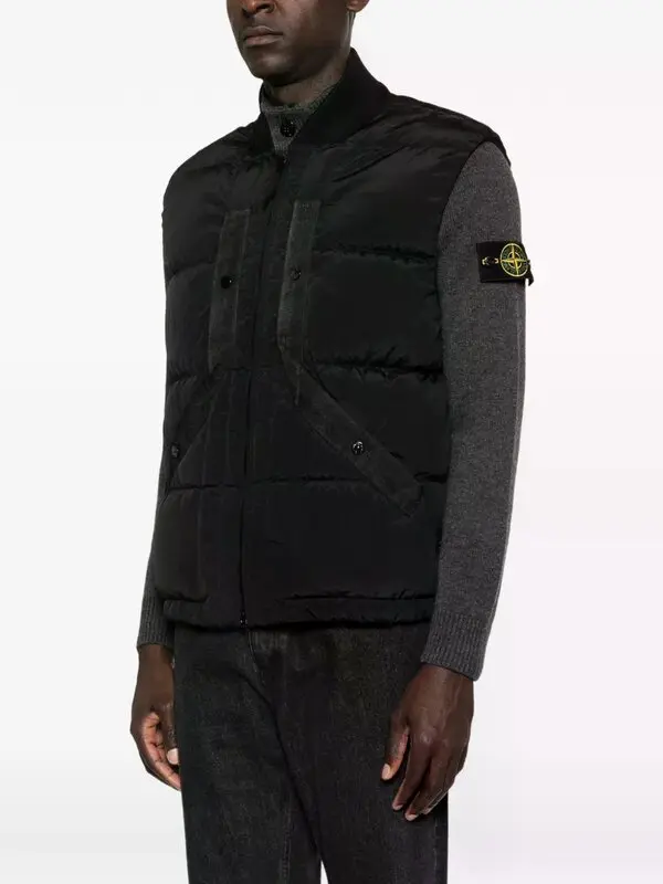 Stone Island Logo-patch Padded Jacket