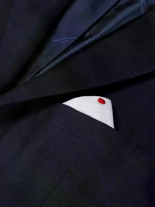 Kiton Notched-lapel Single-breasted Blazer
