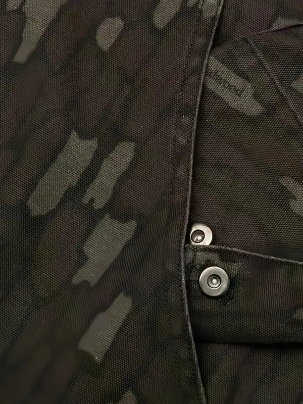 METALWOOD STUDIO Camo-print Zip-up Hoodie