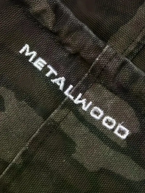 METALWOOD STUDIO Camo-print Zip-up Hoodie