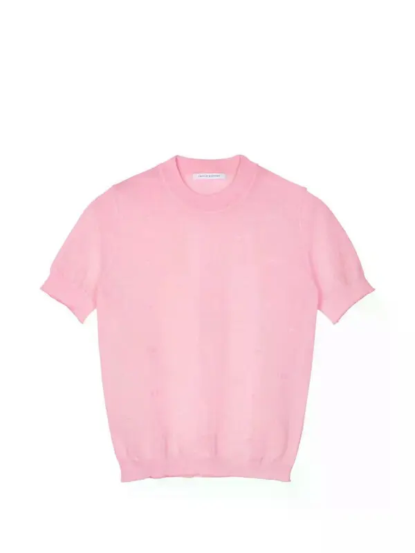 Cecilie Bahnsen Fillo Short Sleeve T-shirt - Pink