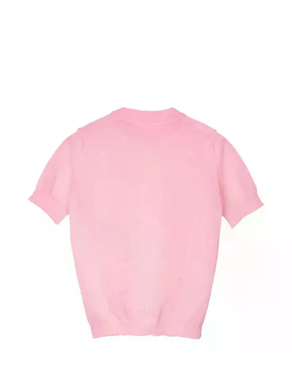 Cecilie Bahnsen Fillo Short Sleeve T-shirt - Pink