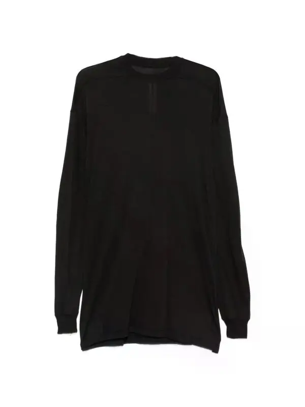 Rick Owens Long Sleeve Crewneck Sweater