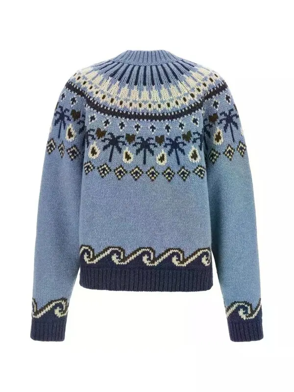 Alanui Jacquard-knit Sweater