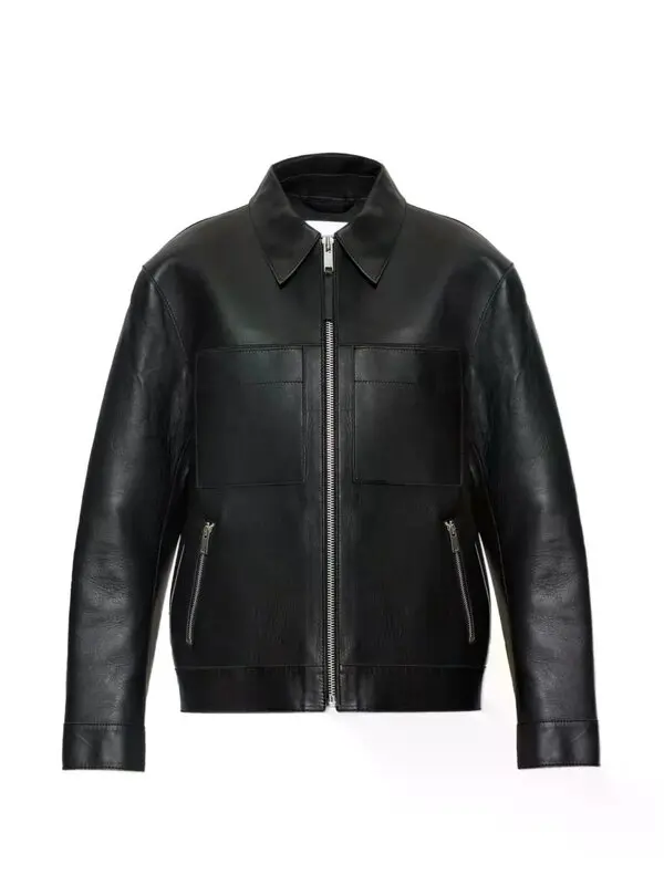 SAMSOE SAMSOE Sastevie Leather Jacket