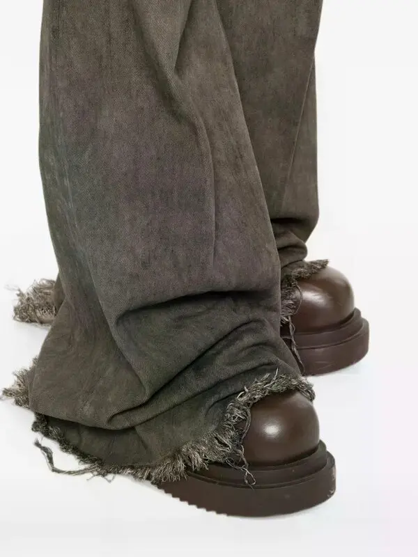 Rick Owens Bolan Faded Flared-leg Jeans