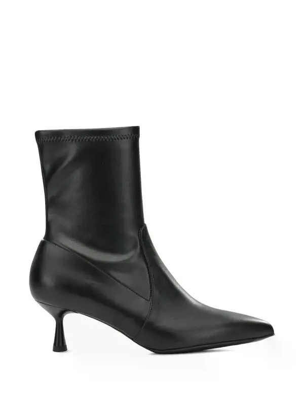 SERGIO LEVANTESI Celine Pointed-toe Heeled Ankle Boots