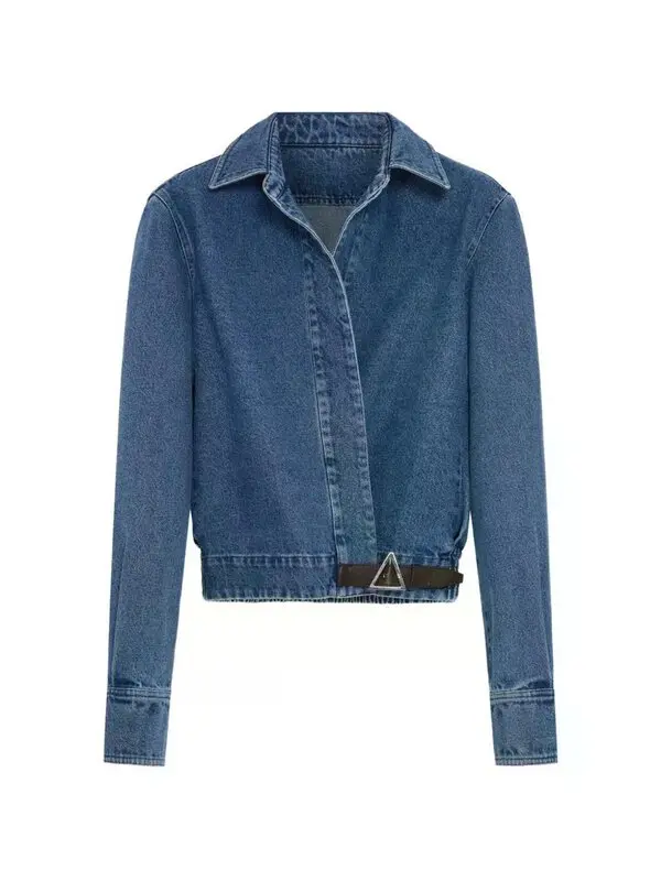 16Arlington Jolie Belted Denim Jacket