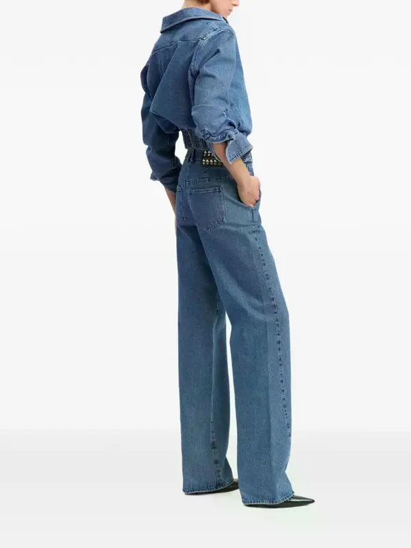 16Arlington Jolie Belted Denim Jacket