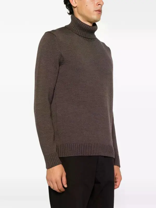ZANONE Roll Neck Knitted Sweater