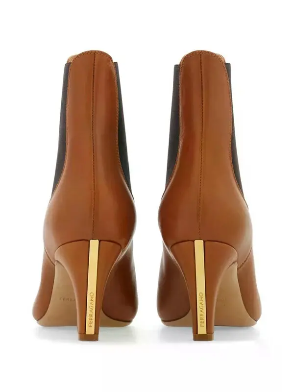 FERRAGAMO Mid-heel Chelsea Boots
