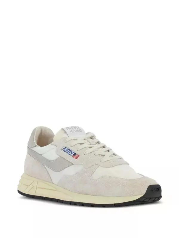 AUTRY Reelwind Suede-panel Sneakers - Grey