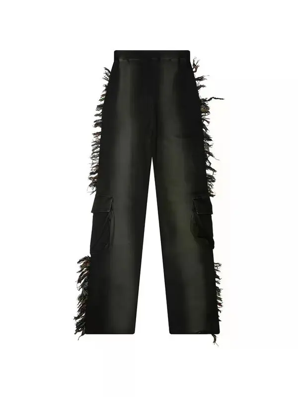 Alchemist Cargo Pants With Gradient Fringe Trim