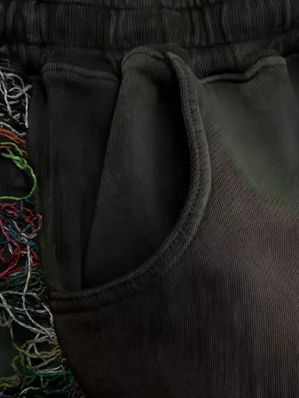 Alchemist Cargo Pants With Gradient Fringe Trim