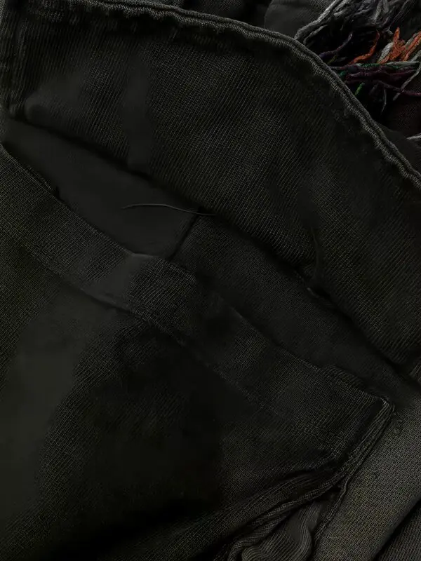 Alchemist Cargo Pants With Gradient Fringe Trim