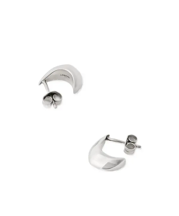 LEMAIRE Micro Drop Small Hoop Earrings