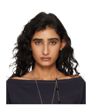 LEMAIRE Micro Drop Small Hoop Earrings