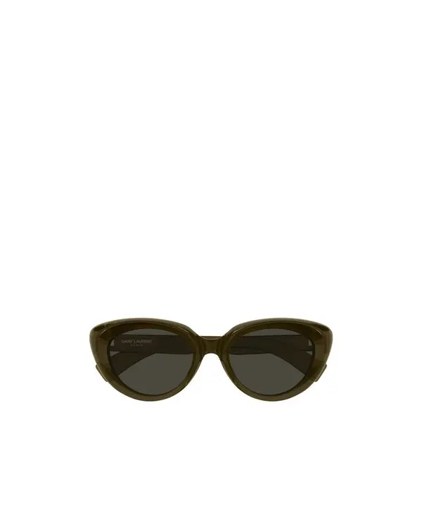 Saint Laurent Cat Eye Frame Sunglasses - Green