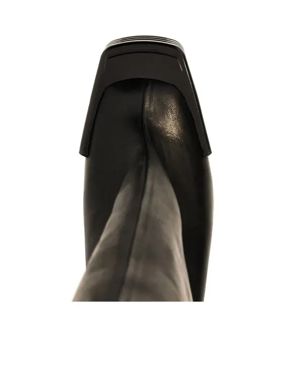 Rick Owens Square-toe Thigh-length Boots