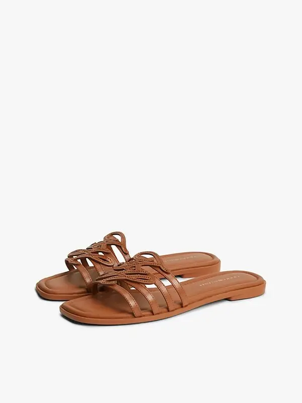 Tommy Hilfiger Logo-plaque Flat Sandals
