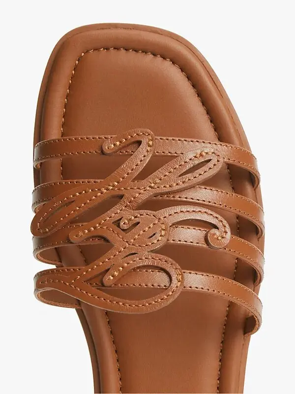 Tommy Hilfiger Logo-plaque Flat Sandals