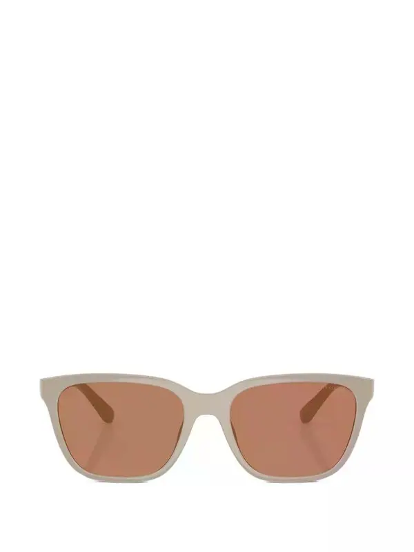 COACH Logo-plaque Square-frame Sunglasses