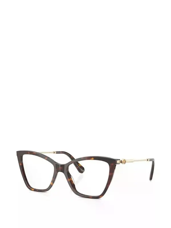 SWAROVSKI Cat-eye Glasses - Brown
