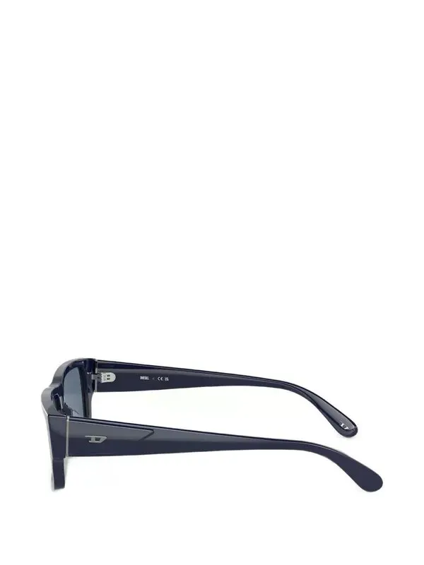 DIESEL® Rectangle Frame Sunglasses