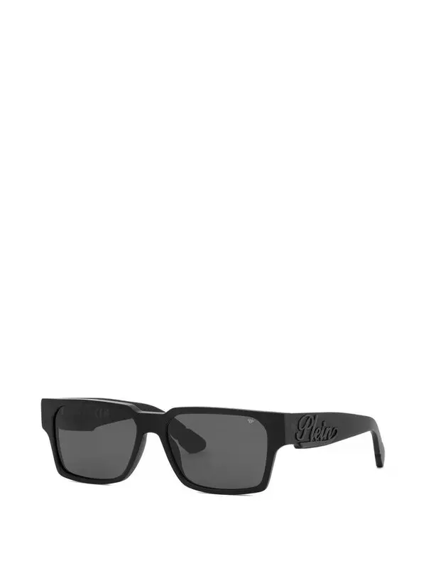 Philipp Plein Logo-plaque Rectangle-frame Sunglasses