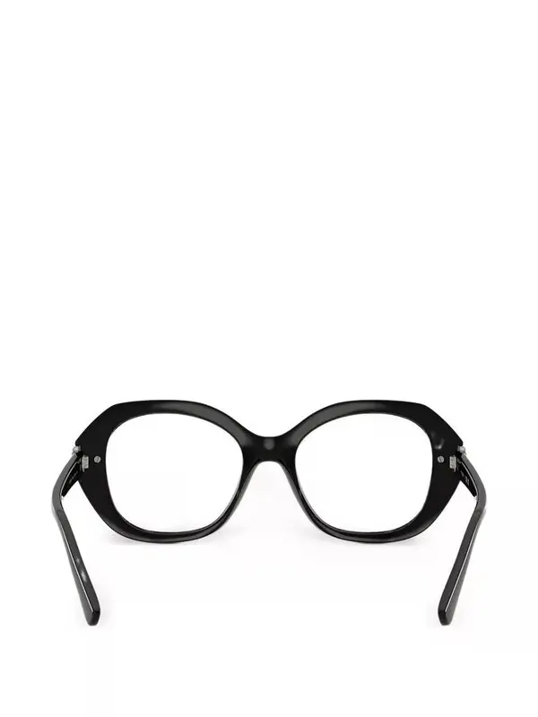VOGUE EYEWEAR Oval Frame Eyeglasses
