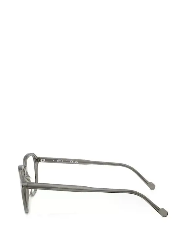VOGUE EYEWEAR Transparent Round Glasses
