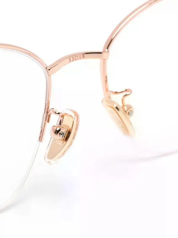 VOGUE EYEWEAR Half-rim Glasses