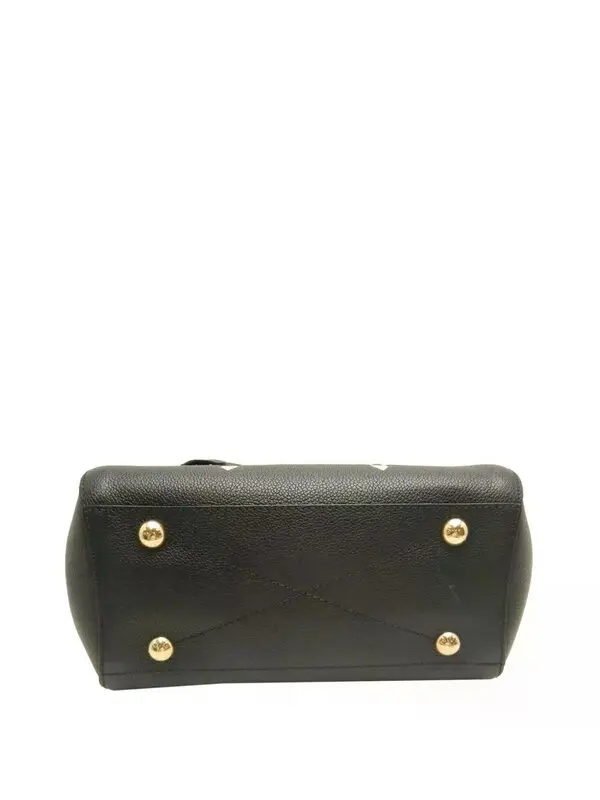 LOUIS VUITTON Bicolor Monogram Empreinte Giant Montaigne Bb Satchel