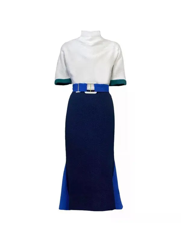 EDELINE LEE Pandora Belted Maxi Dress