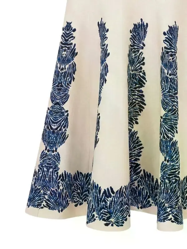 Ulla Johnson Alessia Jacquard-knit Midi Skirt