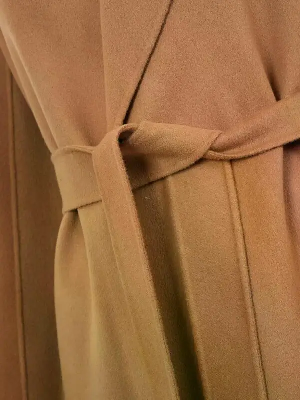 Max Mara Belted Notch-lapel Coat