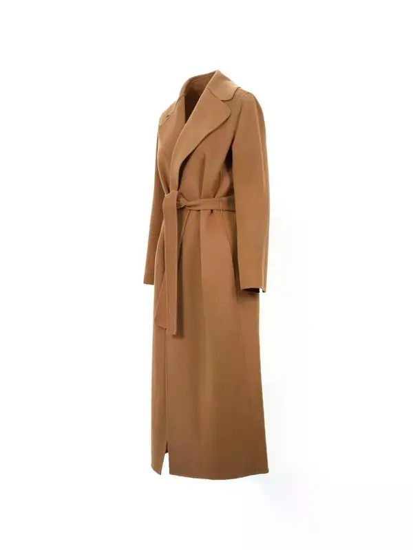 Max Mara Belted Notch-lapel Coat