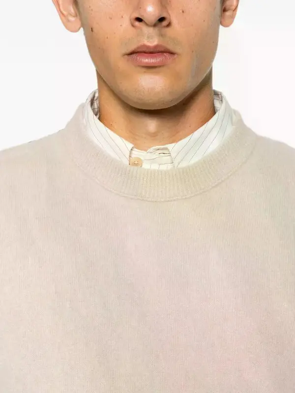ATOMO FACTORY Crew Neck Long Sleeve Sweater