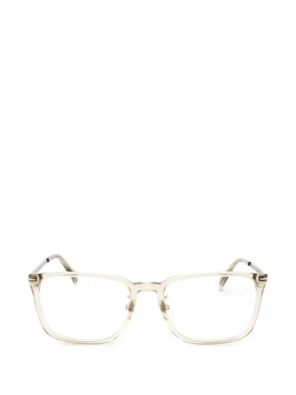 DB EYEWEAR BY DAVID BECKHAM Square Frame Glasses - Neutrals